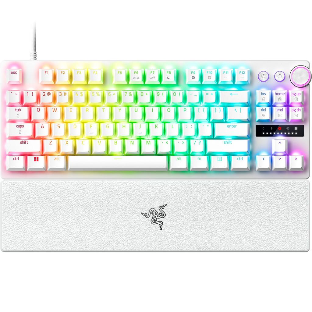 Оснащен Rapid Trigger Razer Razor Huntsman V3 Pro Аналоговая игровая ...