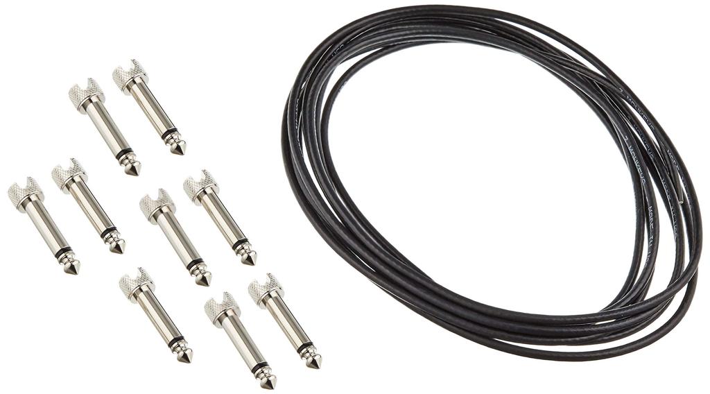 3 Monkeys Solderless Pedalboard Patch Cable Kit с разъемами 3 м 1/4 ...