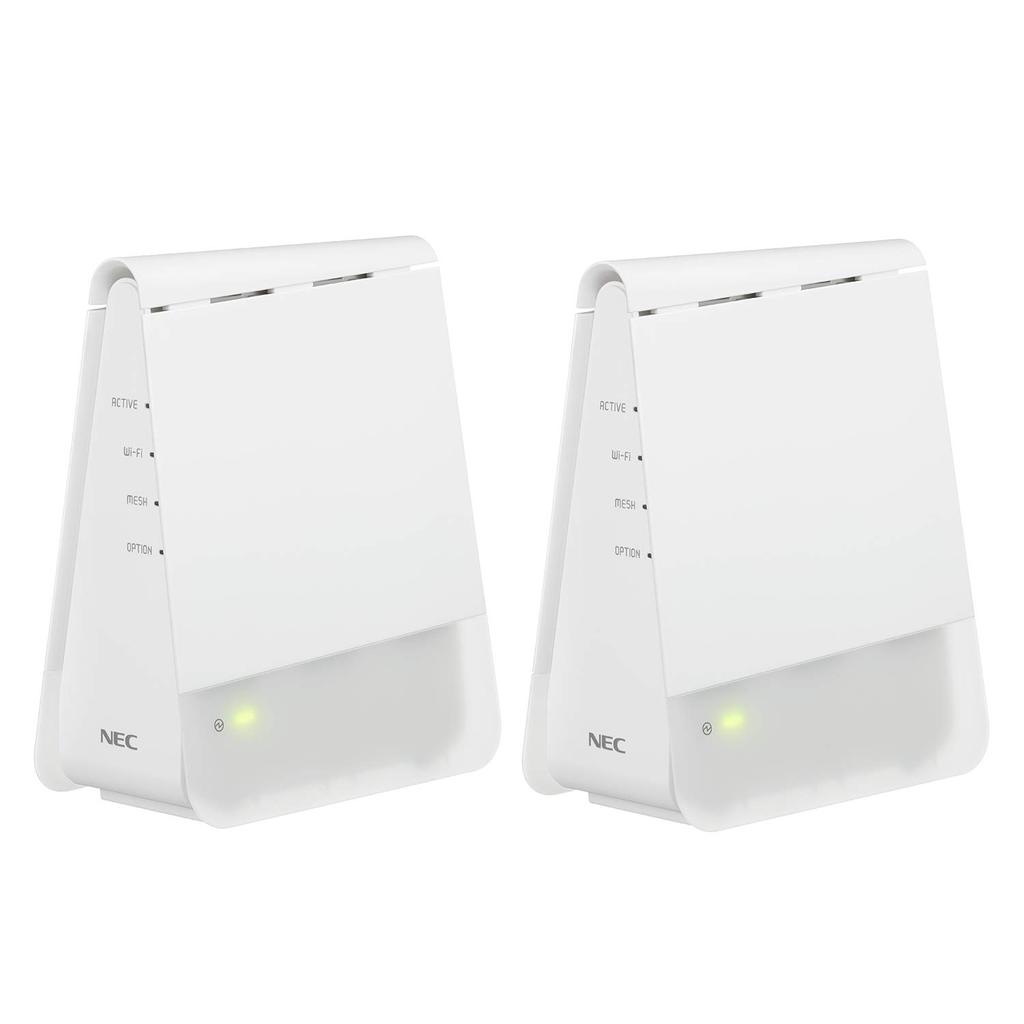 NEC WiFi6 Mesh Router Main Unit Relay Set Aterm Series Paired 13 12 ...