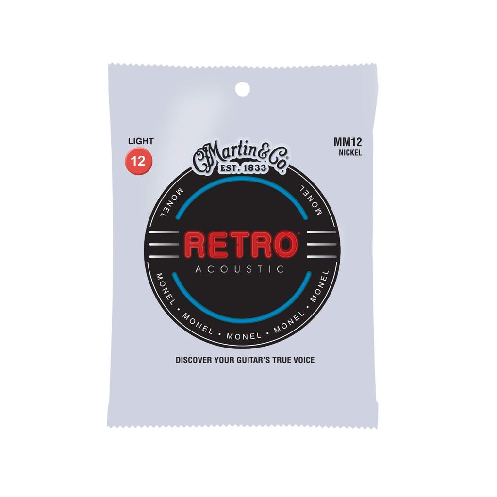 MARTIN MM12 Retro Acoustic Monel Nickel Light акустическая гитара ...