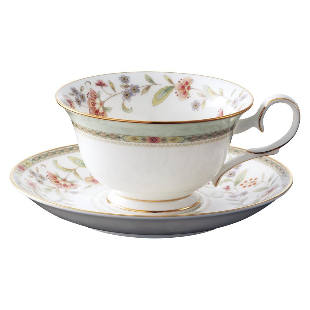 Noritake чашка-блюдце 215 куб. см. Primrose костяной фарфор и (Кофе чай ...