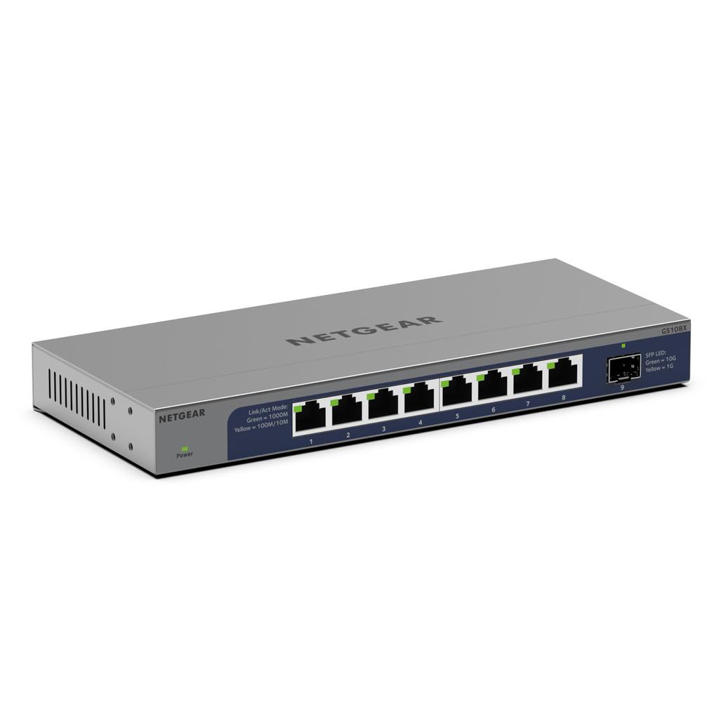 Коммутационный концентратор NETGEAR 8 портов x металлический корпус без ...
