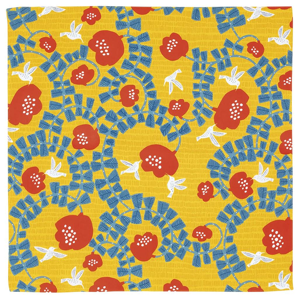 Musubi Furoshiki Furoshiki 70см Ката Ката Колибри Желтый Сделано в ...