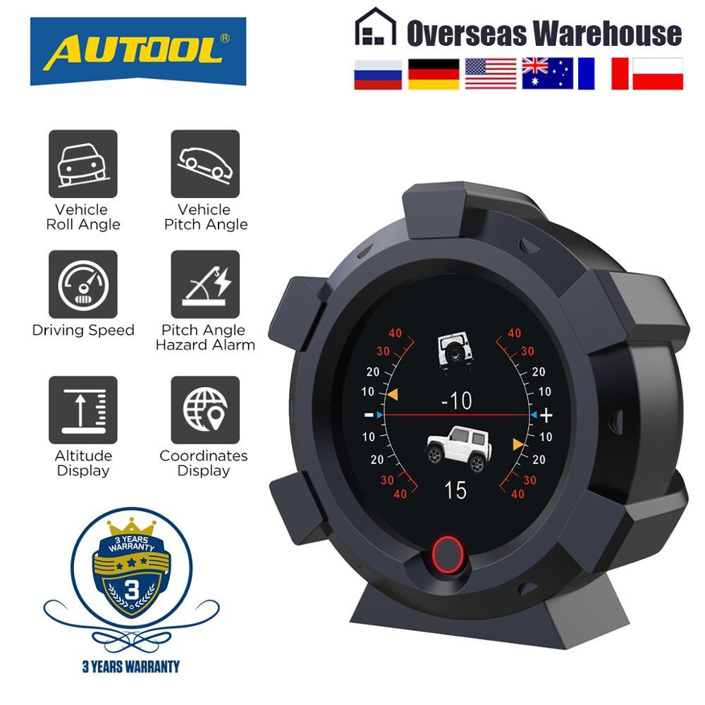 AUTOOL X95 Многофункциональный GPS-скорость PMH KMH Измеритель наклона ...