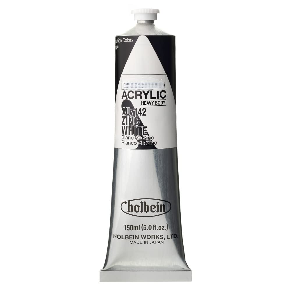 Holbein Acrylic Color AU7142 150ml Zinc White 17142 [Heavy Body] купить ...
