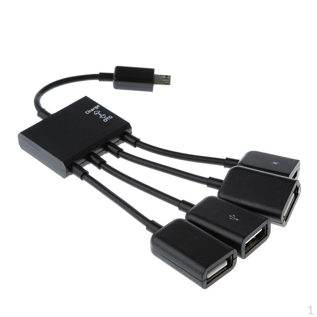 Кабель-адаптер USB2.0 Micro USB Host OTG для совместимых с OTG Phs ...