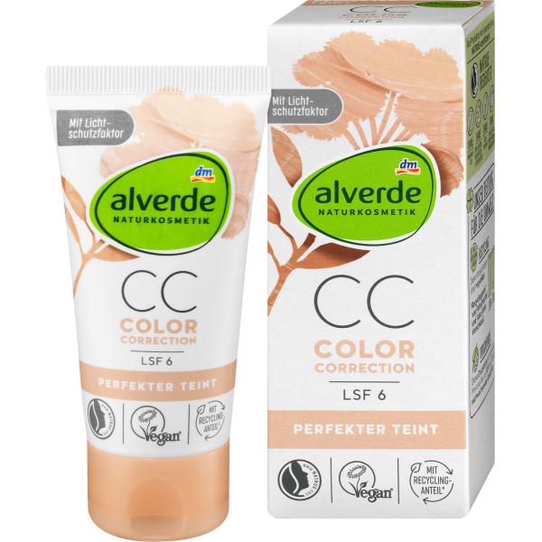 Германия DM alverde Alverde Nature Cosmetic CC Cream 50 мл купить ...