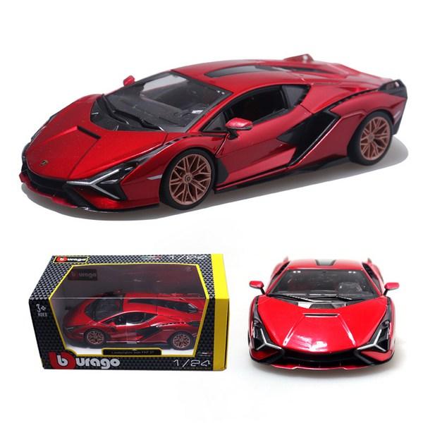 Браго 1: 24 Lamborghini Xian Daimast FKP 37, Красная корейская игрушка ...