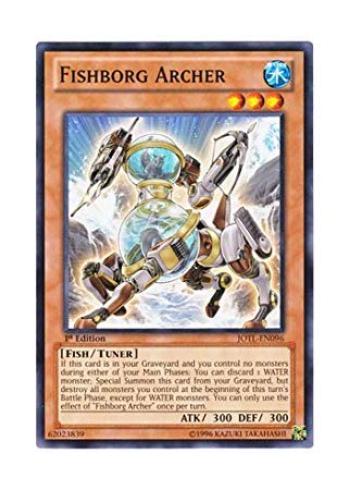 English version Fishborg Archer Fishborg Archer 1st Edition Yu-Gi-Oh ...