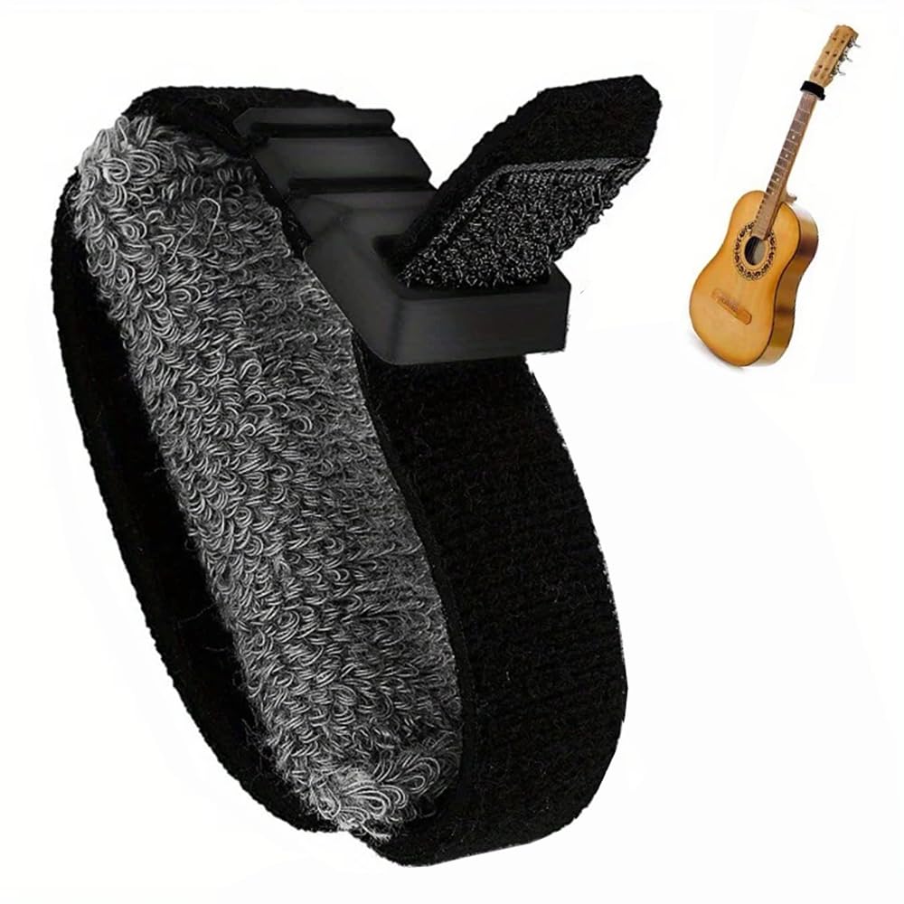 YAARUJEE Fret Wrap Guitar Bass Mute Накладка на гриф 180 мм, черная ...