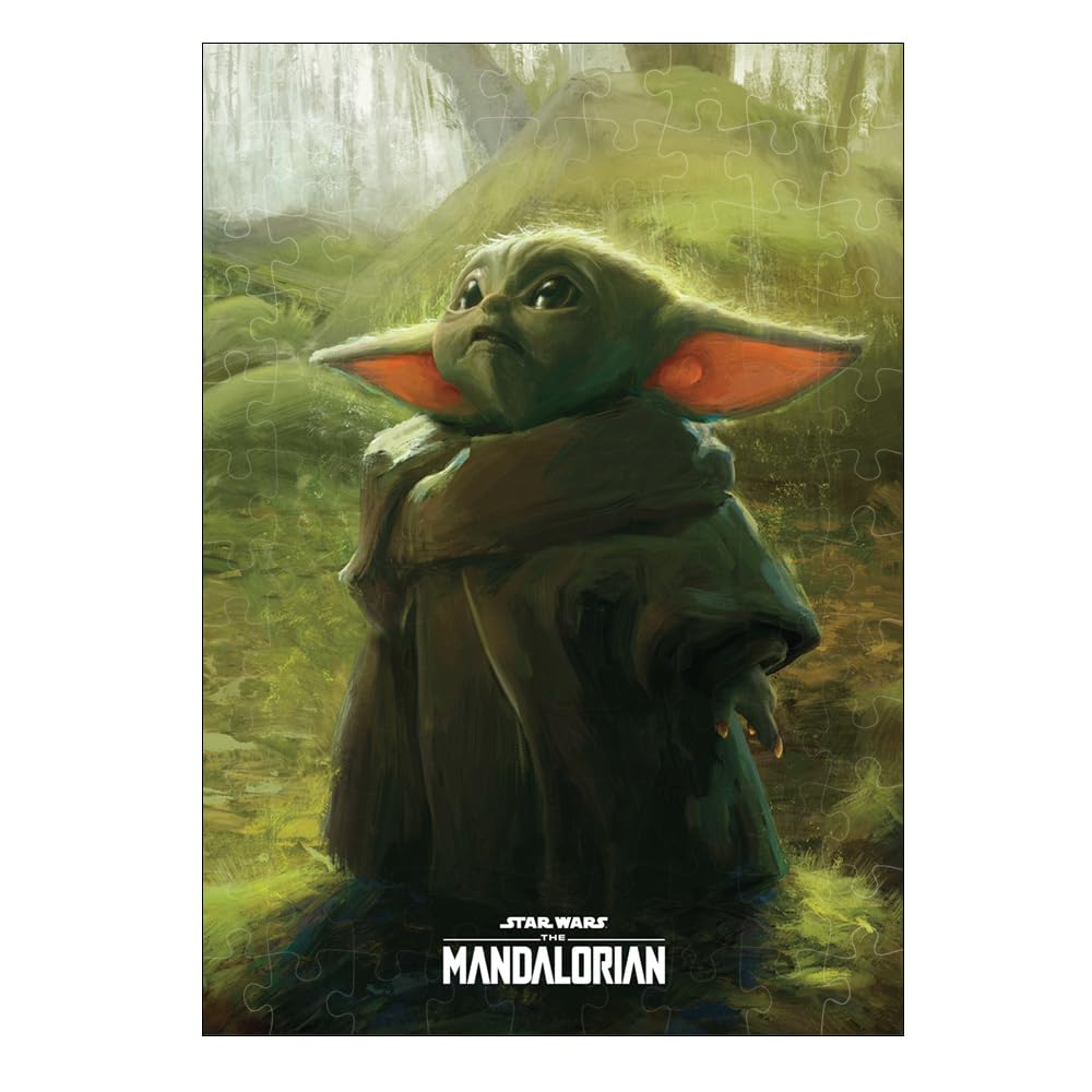 Tenyo 108 Piece Jigsaw Puzzle Star Wars The Child Grogu (18,2x25,7см ...