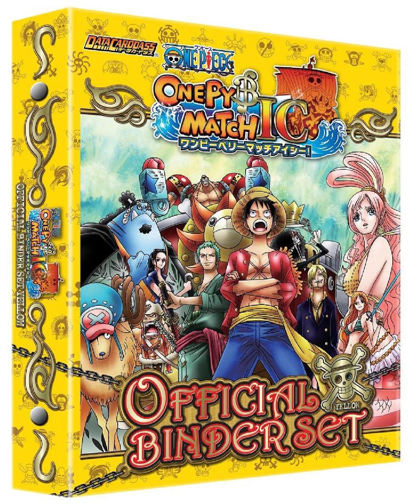 ONE PIECE One Piece Berry Match IC Официальный набор биндеров ЖЕЛТЫЙ ...