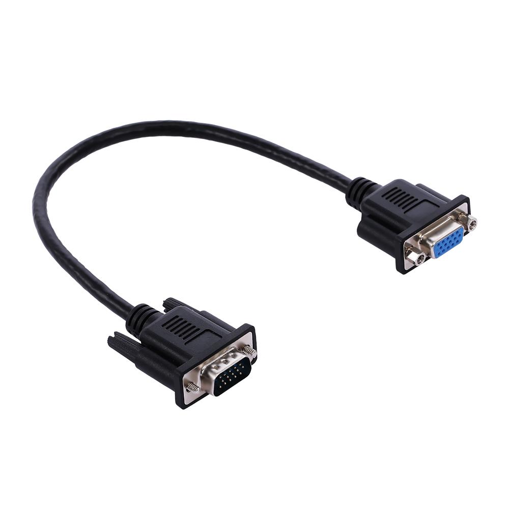 Vga Cable Hd 3+6 Pure Copper Vga Male To Female Cable For Desktop ...