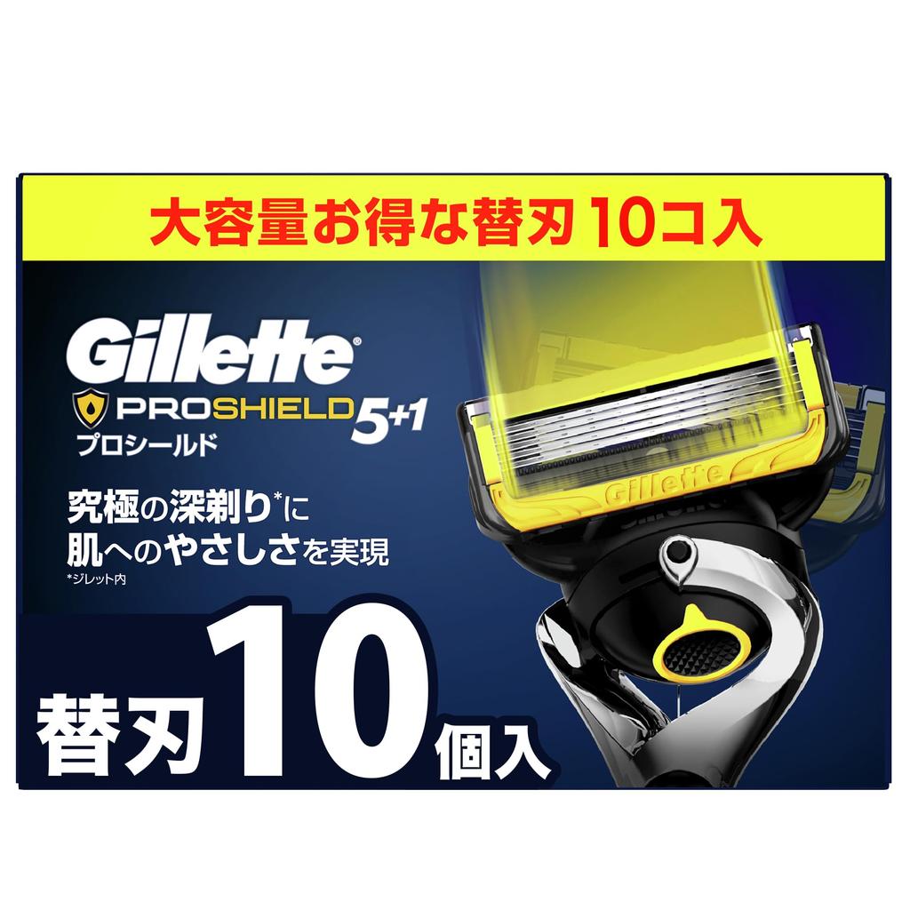 Gillette Razor Replacement Blades 10 Pieces Razor Close Shave Skin ...