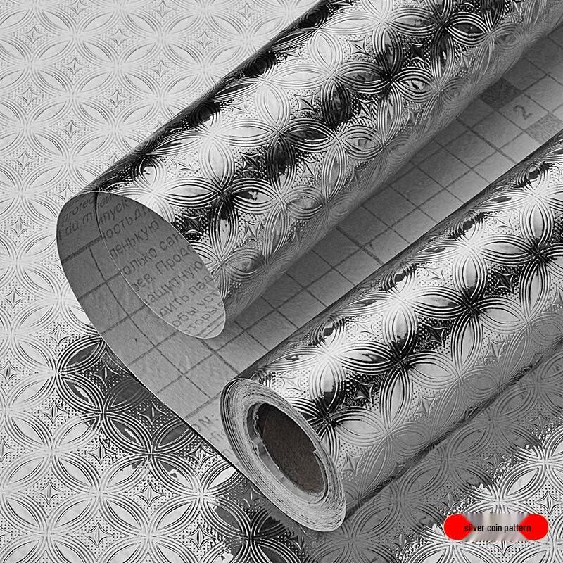Fumide Kitchen Oil-Proof Aluminum Foil Wall Sticker Roll Buy cheaply on ...