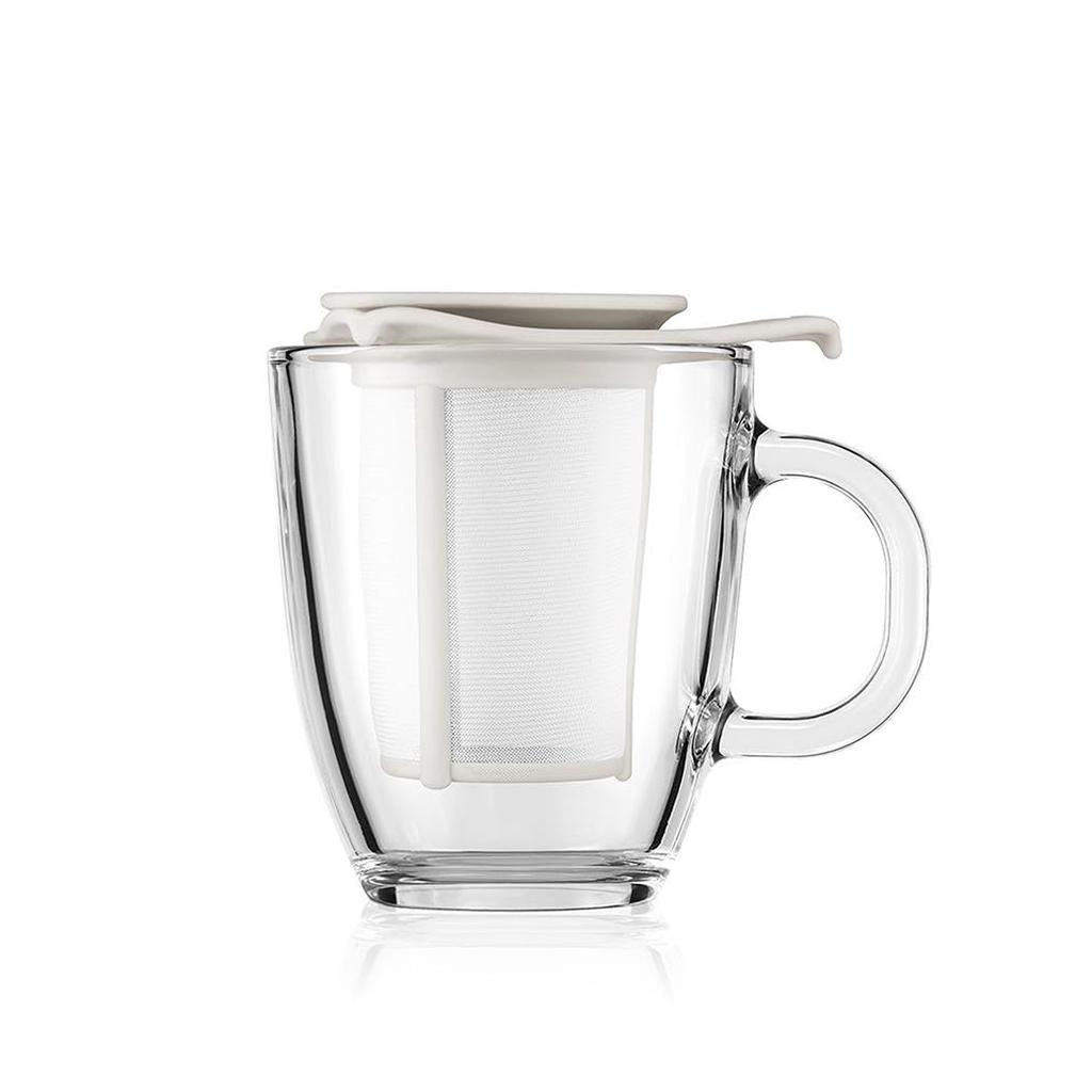 BODUM Teapot Tea Maker SET Mug with Tea Filter 350ml Black Tea Green ...