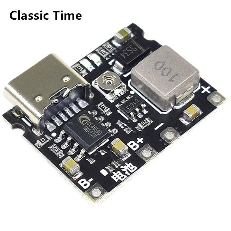 Lithium Li-ion 18650 3.7V 4.2V Battery Charger Board DC-DC Step Up Boost Module USB Type-C 2A ...