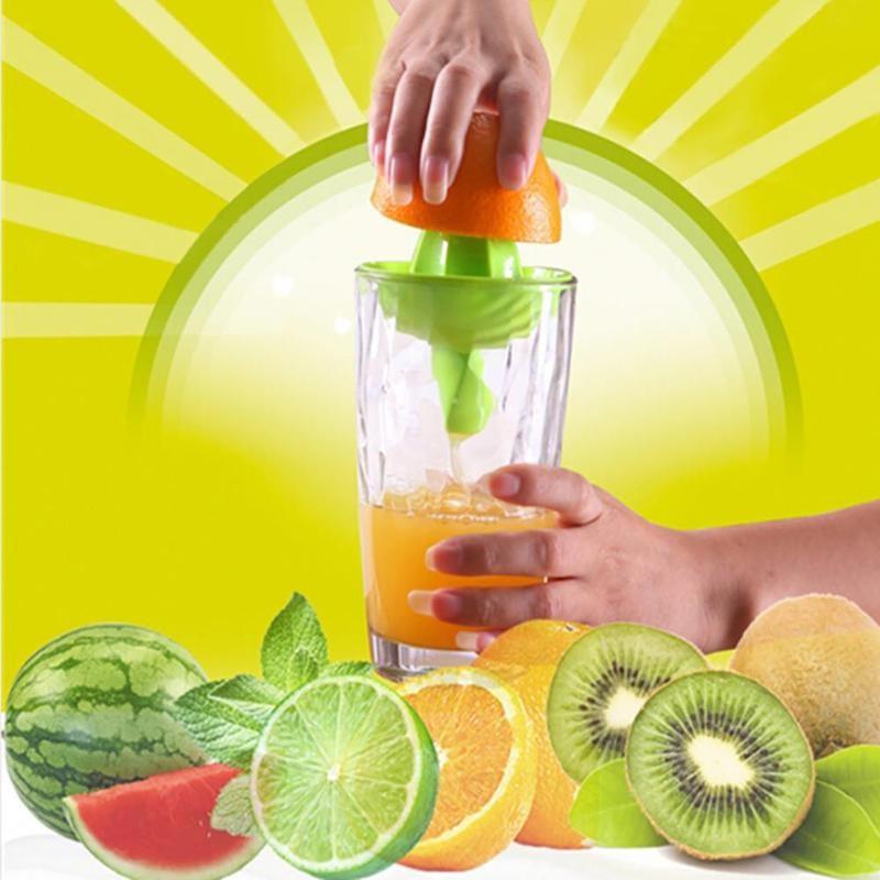 1PC Plastic Hand Manual Squeezer Orange Lemon Juice Press Squeezer ...