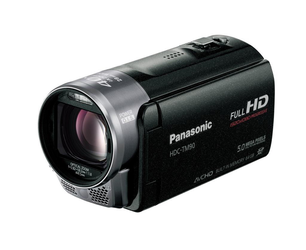 Panasonic Digital High Definition Video Camera TM90 Memory 64GB Pearl ...