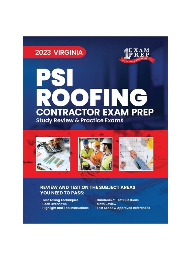 2023 Virginia PSI Roofing Contractor Exam Prep: 2023 Study Review ...
