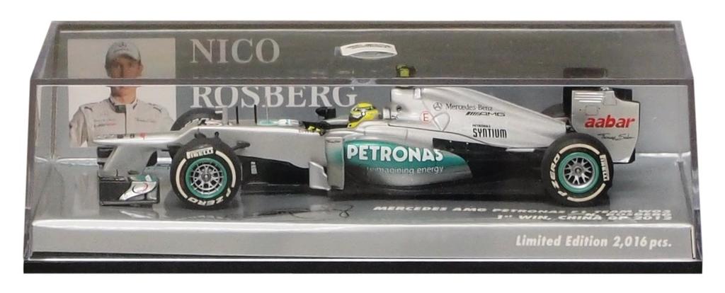 PMA Mercedes AMG Petronas W03 Китай 2012 Завершенный продукт 1/43 #8 ...